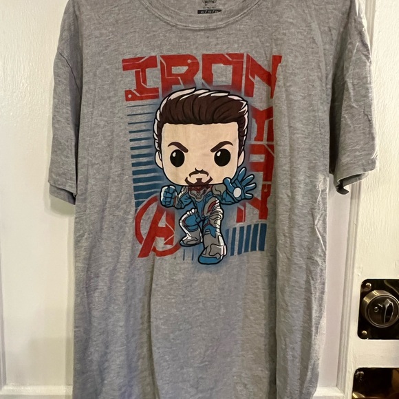 Funko | Shirts | Funko Pop Iron Man Shirt | Poshmark